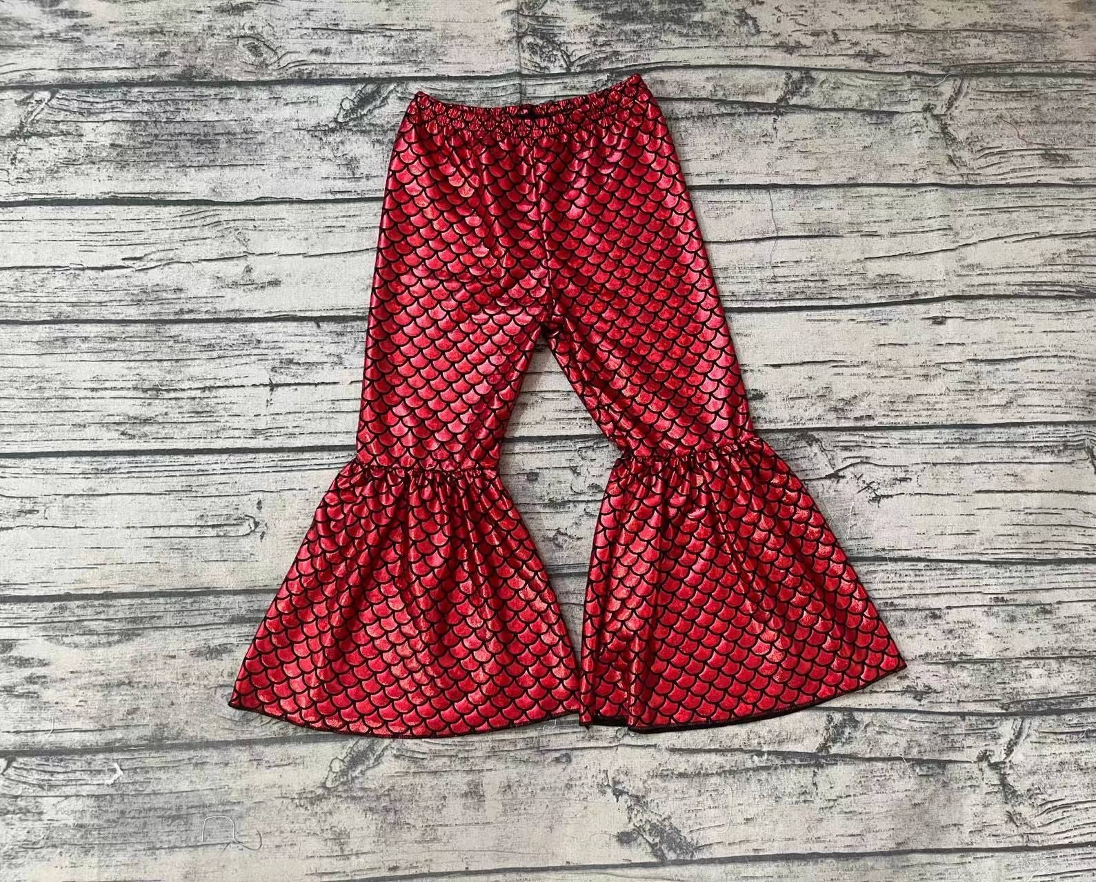 Fishscale Red Trousers – siblingstylesclothing.com